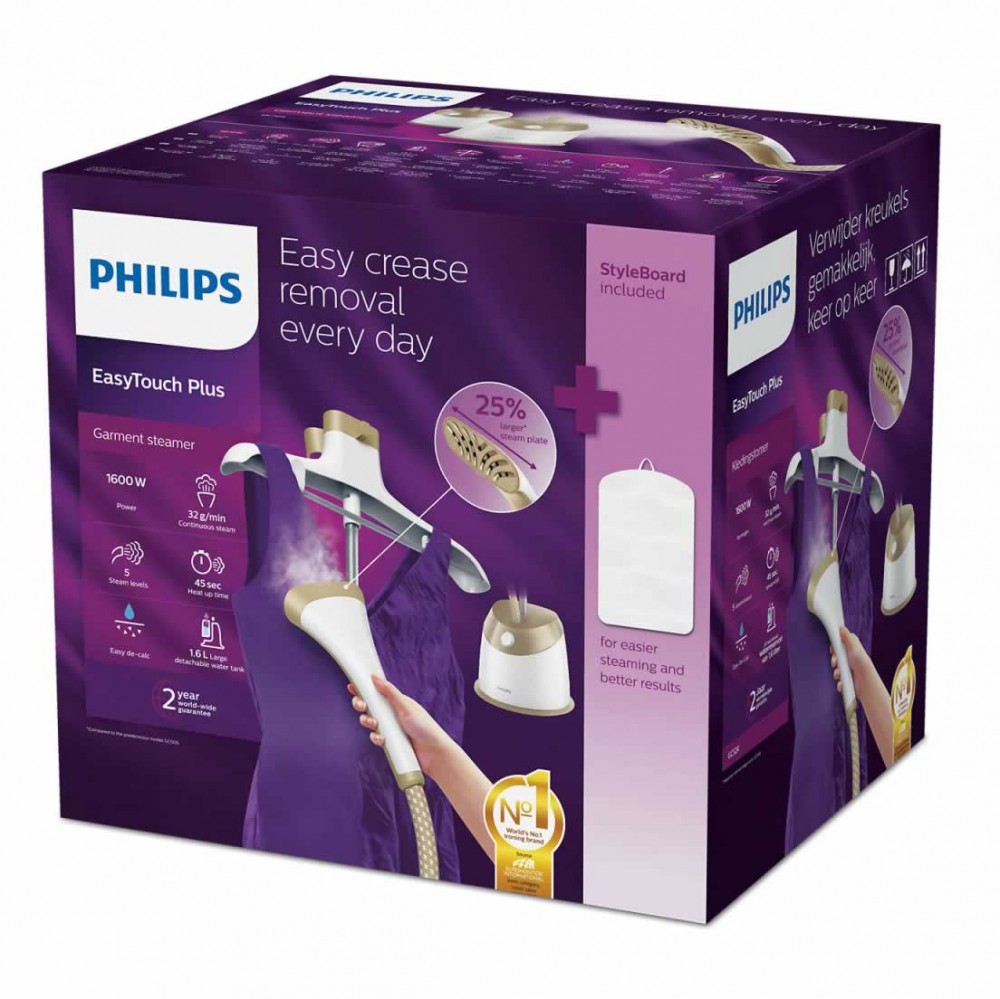 Plancha A Vapor Vertical Philips Gc524/60 - Tio Musa
